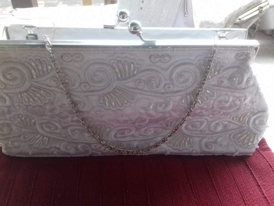 VJENČANJE SVEČANE TORBICE ZA VJENČANJA - NOVE ( 6 KOM )