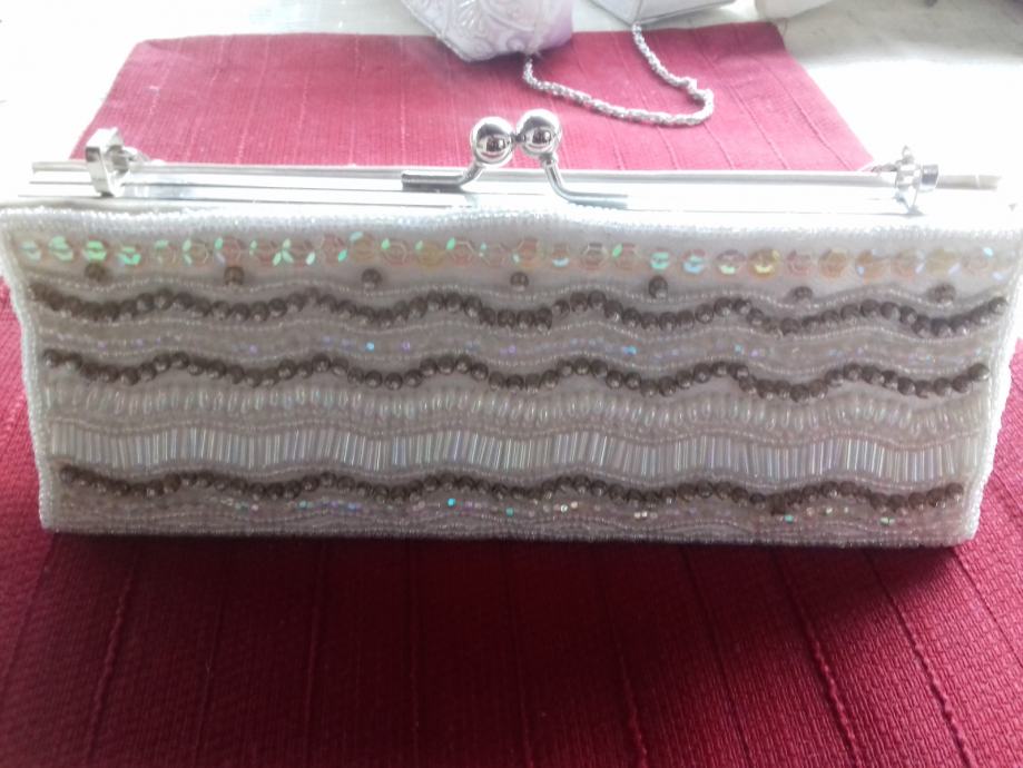 VJENČANJE SVEČANE TORBICE ZA VJENČANJA - NOVE ( 6 KOM )