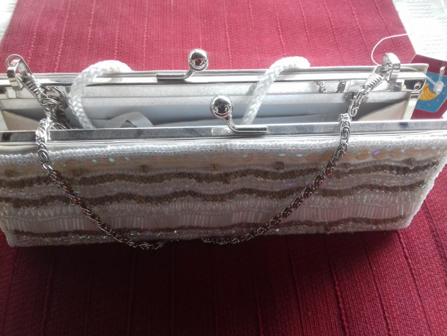 VJENČANJE SVEČANE TORBICE ZA VJENČANJA - NOVE ( 6 KOM )