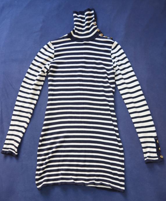 Prugasta H&M tunika s dolčevitom