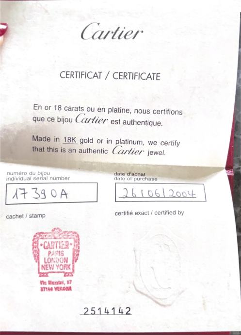 CARTIER Santos Demoiselle sat