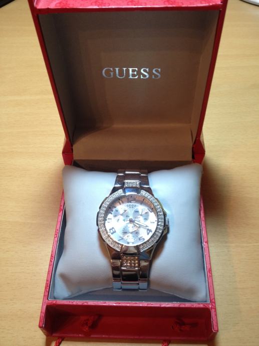 GUESS STEEL ženski sat original