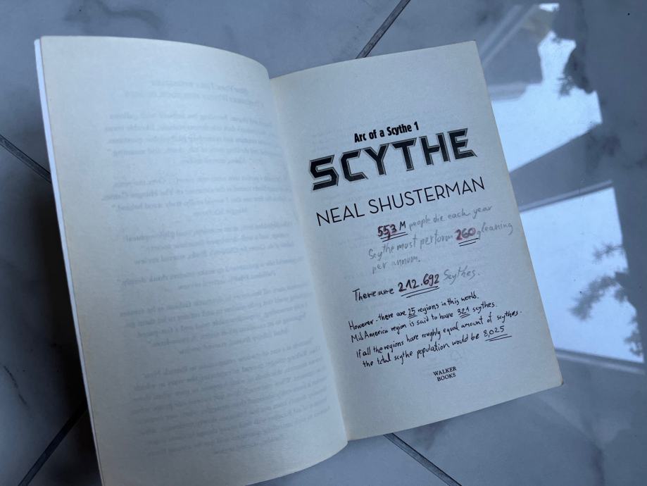 NEAL SHUSTERMAN, Scythe