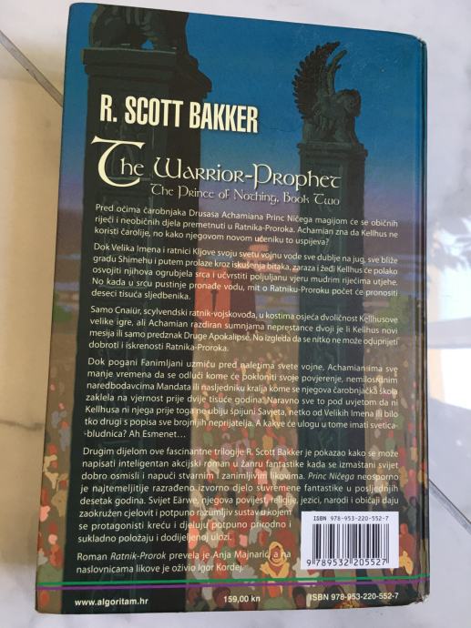 R. SCOTT BAKKER, Ratnik - prorok (Princ Ničega, knjiga druga)