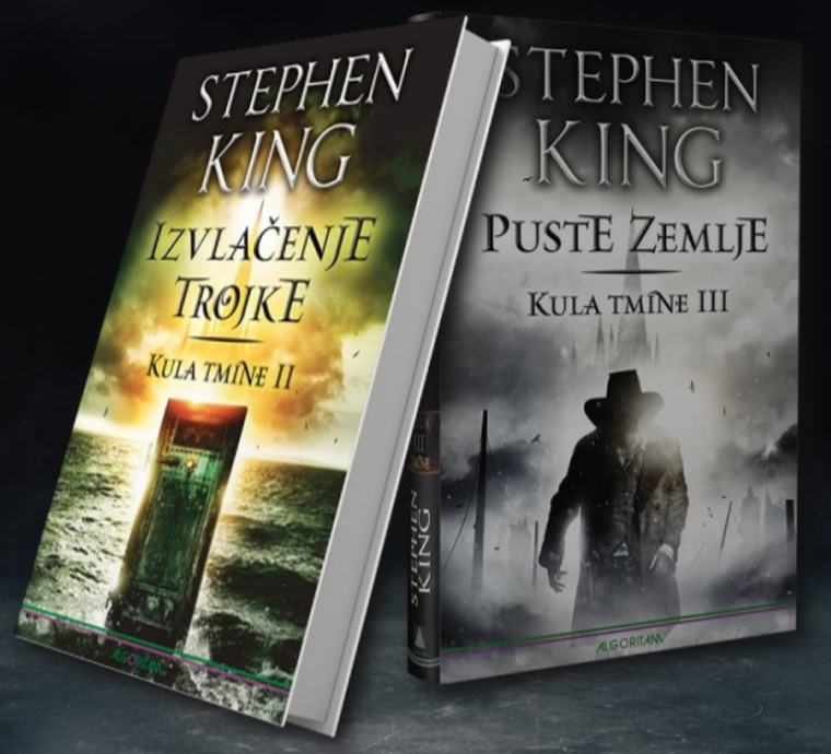 STEPHEN KING: KULA TMINE II,III+ GOSPODAR PRSTENOVA- DVIJE KULE