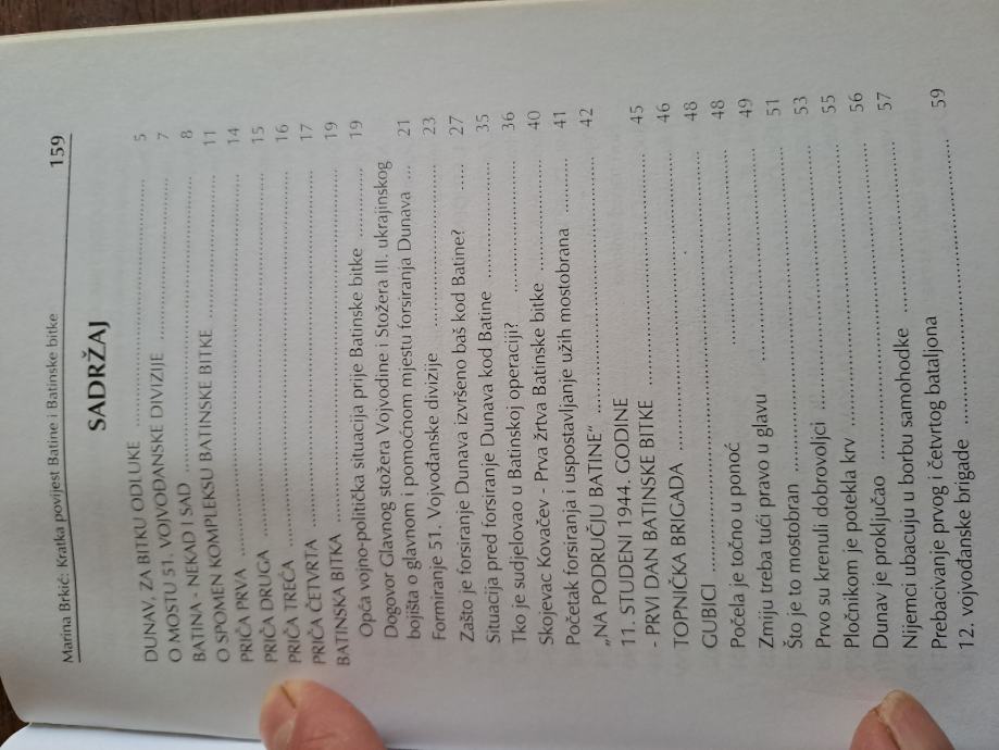 KNJIGA, KRATKA POVIJEST BATINE I BATINSKE BITKE BARANJA.