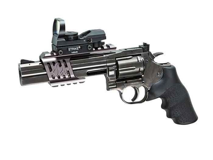 ASG Dan Wesson 715 - 6zračni revolver 4.5mm/0.177 DIABOLO, Steel Grey