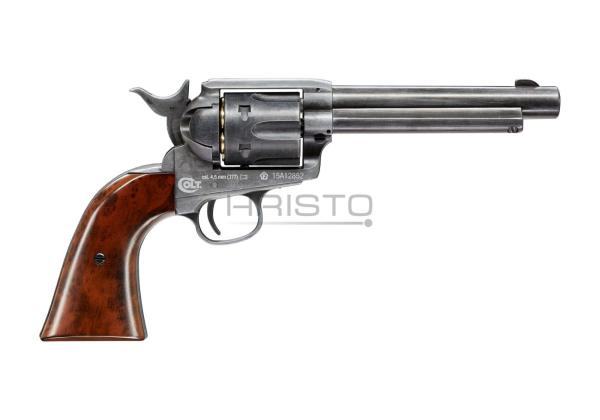 Colt SAA .45 Peacemaker Antique 5.5 Inch CO2 Pellet zračni revolver