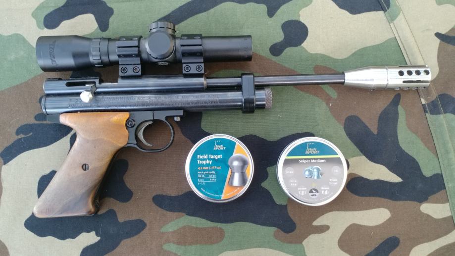 Custom Crosman 2240 CO2 5,5mm (4,5mm)