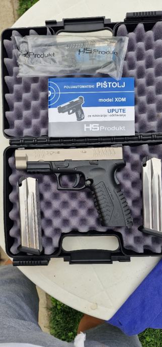 HS XDM-9 4,5 cal. 9X19