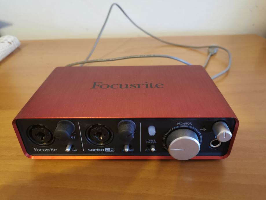Focusrite Scarlet 2i2 1st gen.