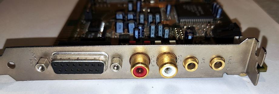 Retro zvučna audio kart. Creative Sound Blaster AWE64 GOLD ISA CT4390