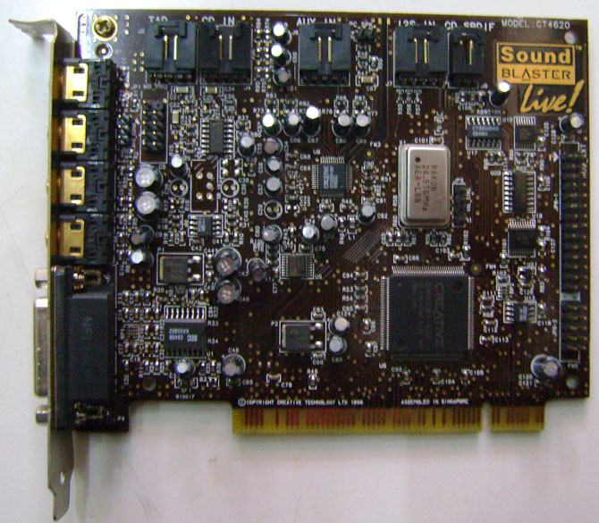Sound Blaster Live! CT4620 - PCI