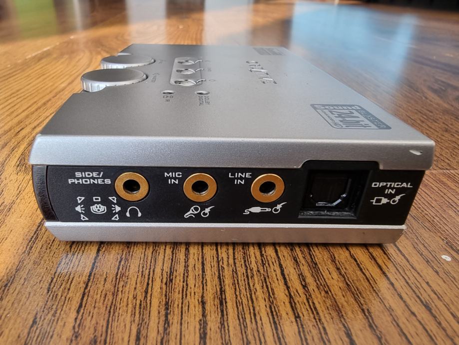 Zvučna kartica Creative Sound Blaster Audigy Hi-Speed USB (SB0300).