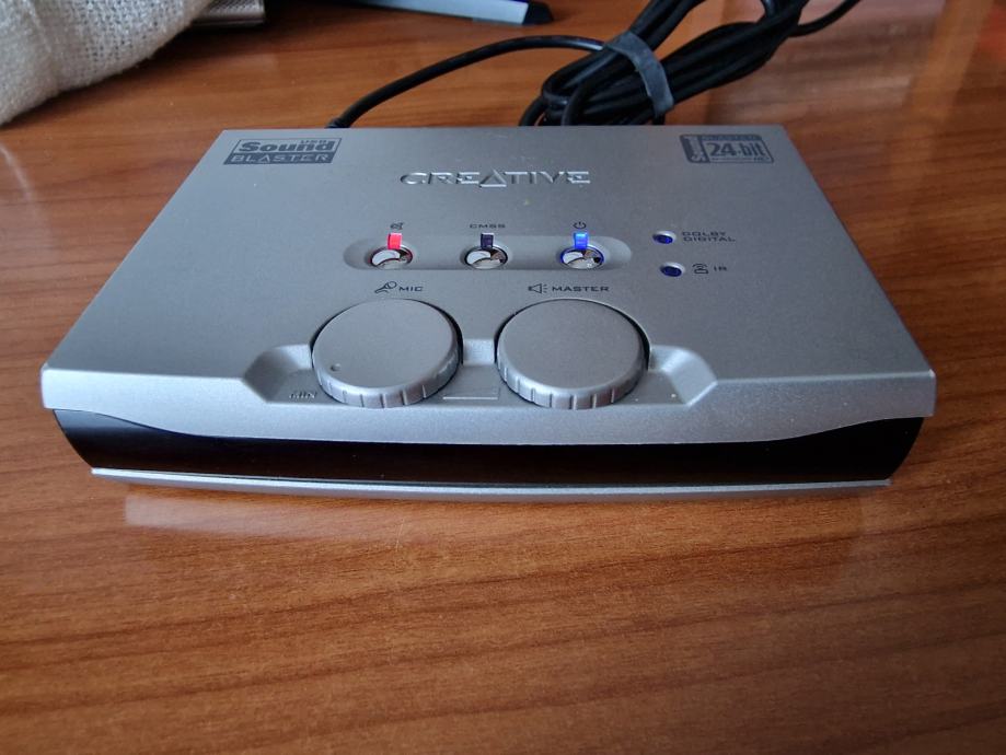 Zvučna kartica Creative Sound Blaster Audigy Hi-Speed USB (SB0300).