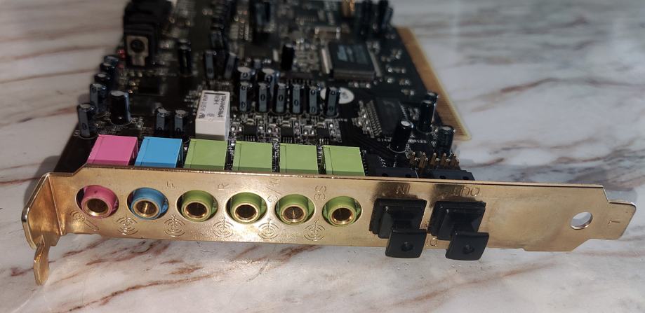 Zvučna kartica audio interface TERRATEC AUREON 7.1 SPACE PCI Envy24