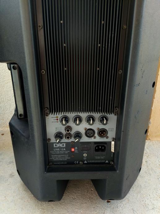 2 x DAD (Dynamic Audio Device) LIVE 12A 400W + torbe