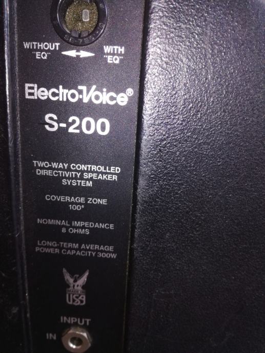 Electro voice S-200(dostava Zagreb)