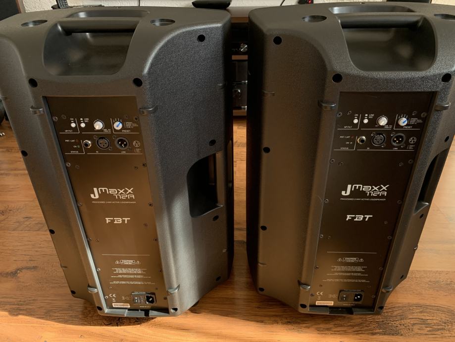 FBT JMAXX 112A AKTIVNE ZVUČNE KUTIJE 900 W RMS-KAO NOVE ! 800 EURA