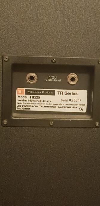 JBL TR PASIVNE KUTIJE
