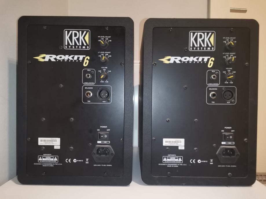 KRK Rokit 6 G3 Studijski monitori (zvučnici) - 2 komada