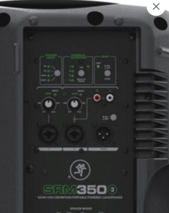 Mackie srm 350 v3
