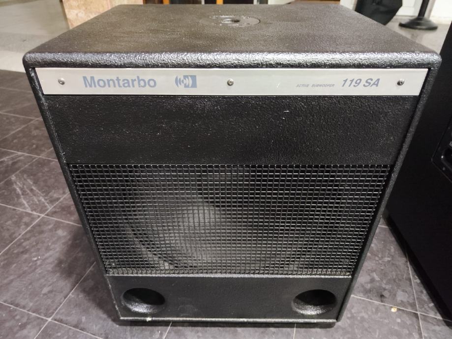 MONTARBO 119SA SUBWOOFERI moguća zamjena