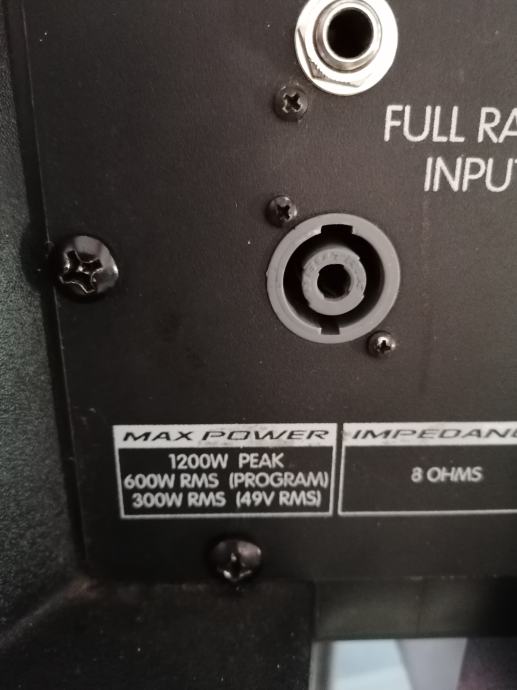 Peavey impulse 200 full range U. S. A