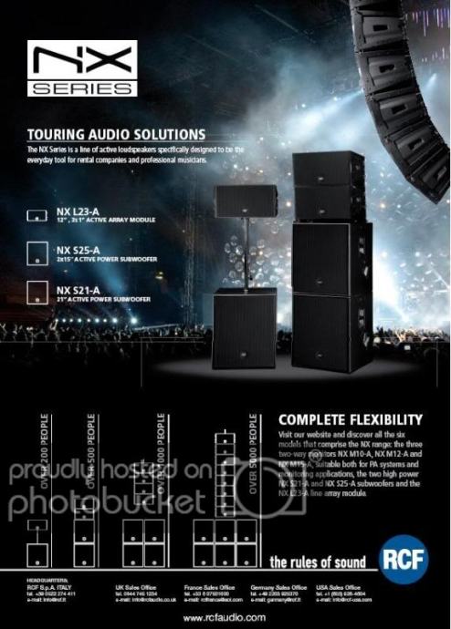 RCF NX S25-A i NX 23-A