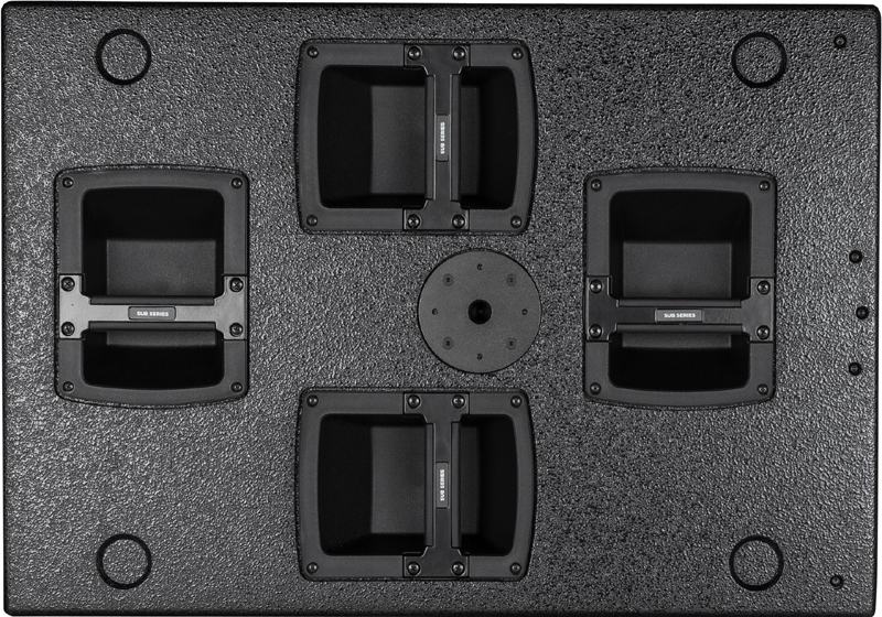 RCF SUB 9006-AS aktivni subwoofer, 2x18, 3600W RMS