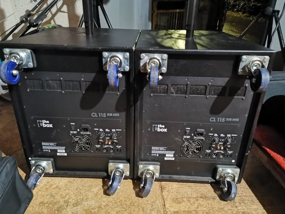 the box CL 115 Sub MK II x2