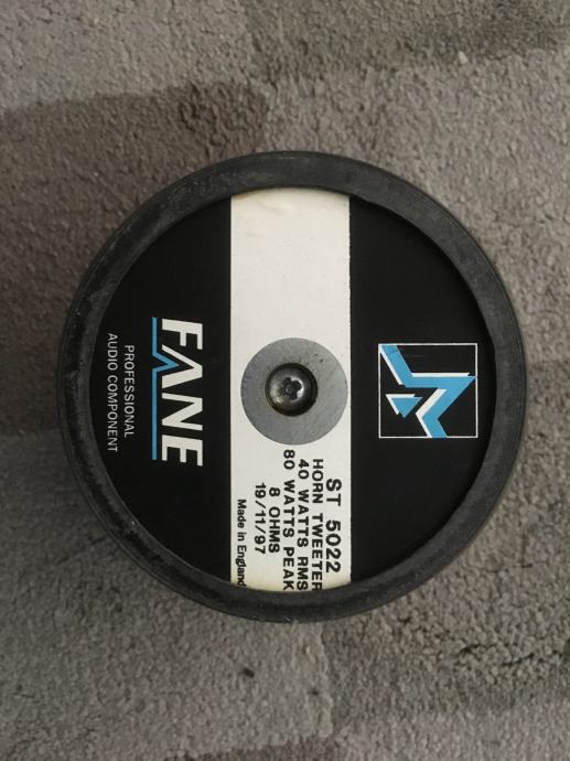 Tweeter Fane St 5022