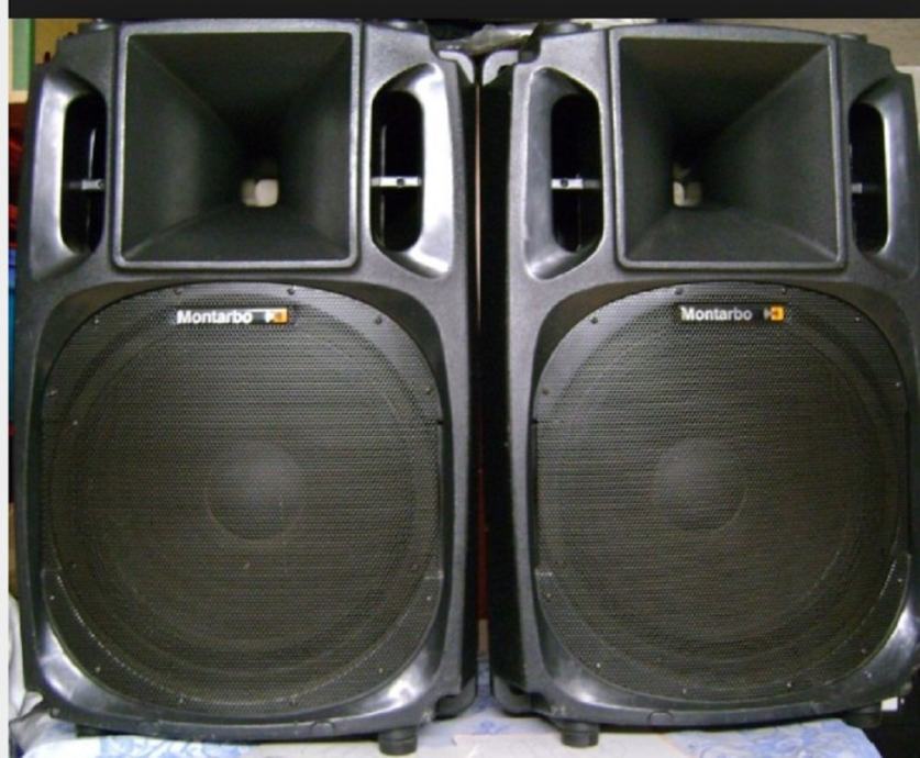 Zv. kutije Montarbo W17p, 600w rms / 8ohma
