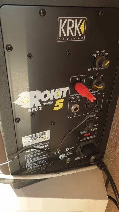 Aktivni zvučnici KRK rokit 5 rpg 2