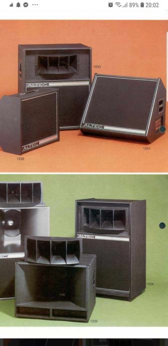 Altec Lansing professional performance monitor 1231