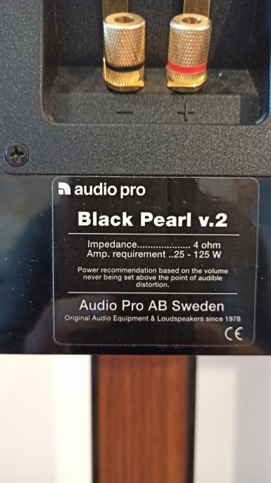 Audio Pro Black Pearl v2