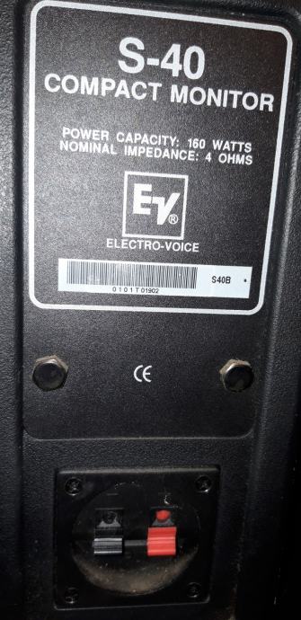 Electro voice s40