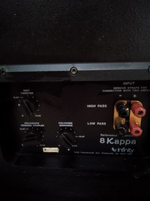 Infinity 8 Kappa zvučnici