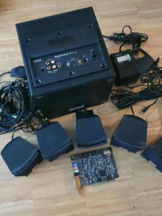 Creative 5300 - inspire 5.1 kompjuterski zvučnici