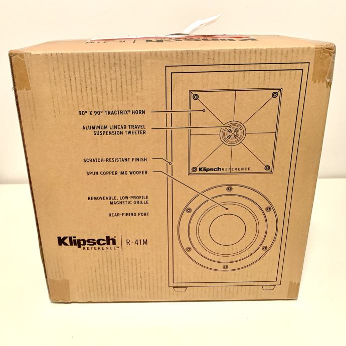 Klipsch R-41M Bookshelf Zvučnici - NOVO!!!