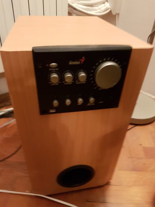 Kućno kino Genius - zvučnici 5.1 i buffer kao novi