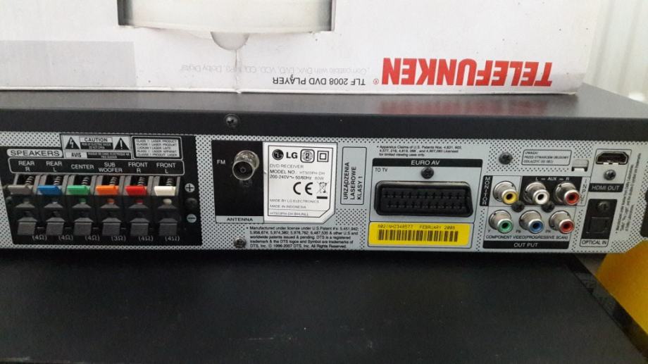 Kućno kino LG HT503PH