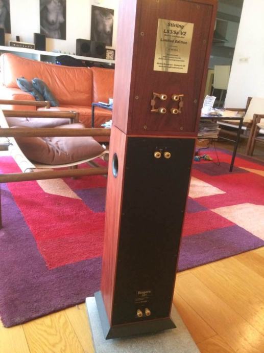 LS3/5a Stirling sa Rogers AB 1 Subwooferom