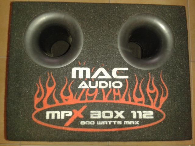 SABWOOFER MAC AUDIO,MPX BOX 112, 800W