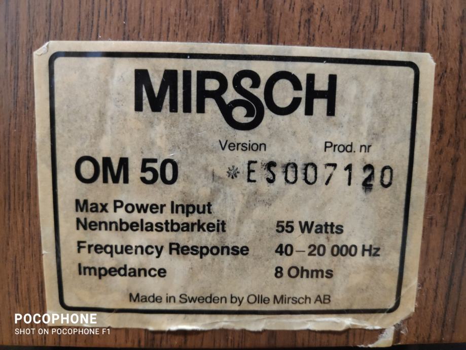 Mirsch Om50