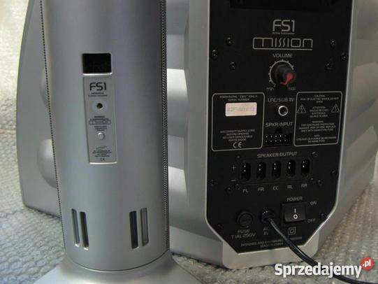 Mission FS1 5.1 AV Silver Sub Sat System - Zucnici Surround 6 x 100W