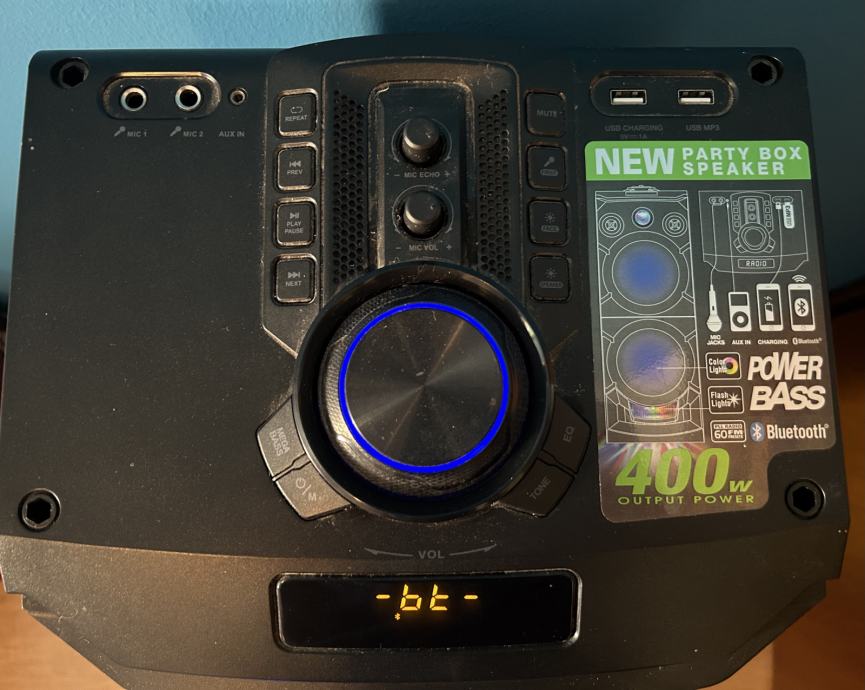 Muse M-1935 DJ Party Box Bluetooth zvučnik