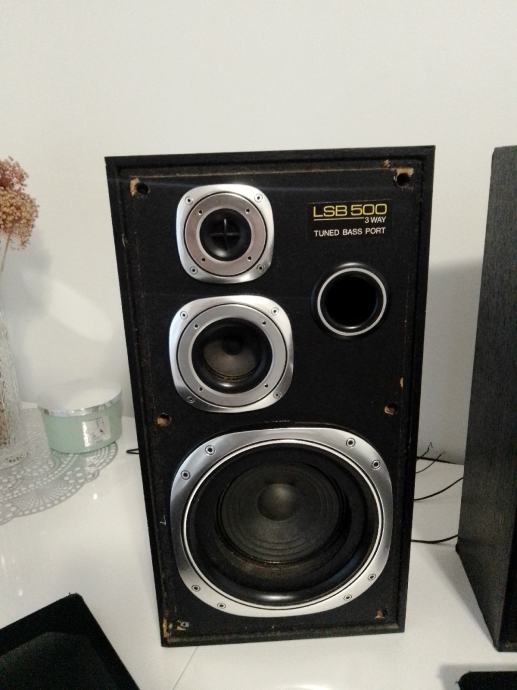 Philips LSB 500/20 stereo,3Way,8ohma Zvučnici