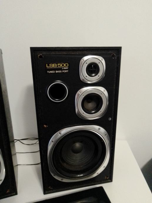 Philips LSB 500/20 stereo,3Way,8ohma Zvučnici