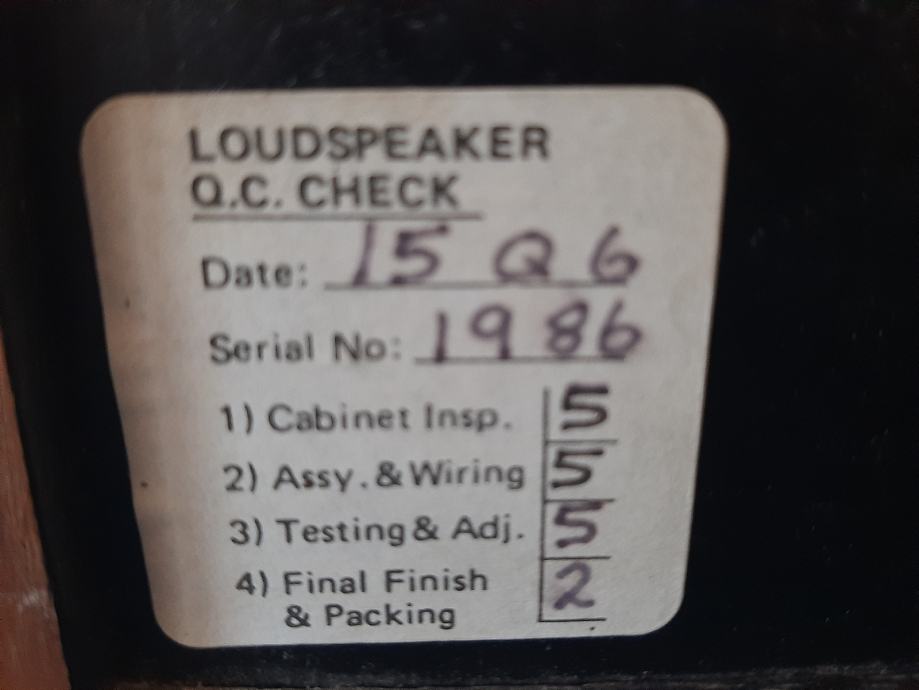 Rogers ls2 zvučnici